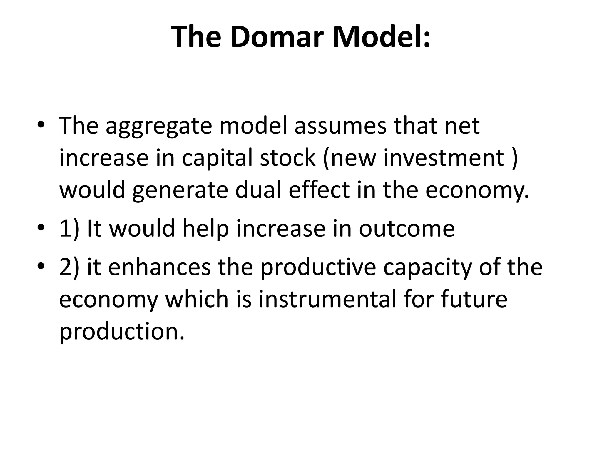 439HARROD DOMAR GROWTH MODEL (1).pptx