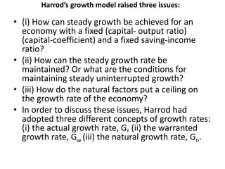 439HARROD DOMAR GROWTH MODEL (1).pptx