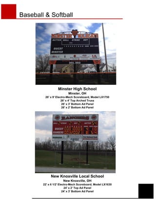 Scoreboard Projects | PDF