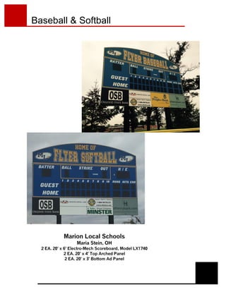 Scoreboard Projects | PDF