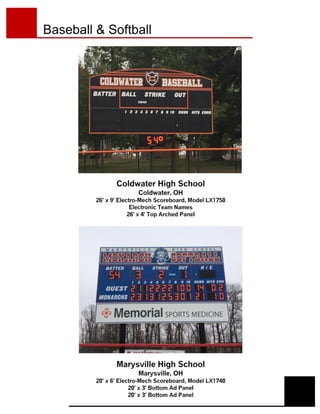 Scoreboard Projects | PDF