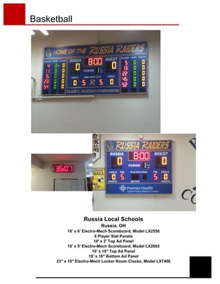 Scoreboard Projects | PDF
