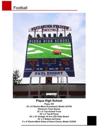 Scoreboard Projects | PDF