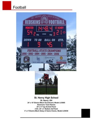 Scoreboard Projects | PDF
