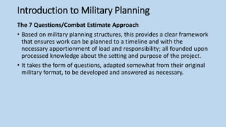 Introduction to Planning | PPTX