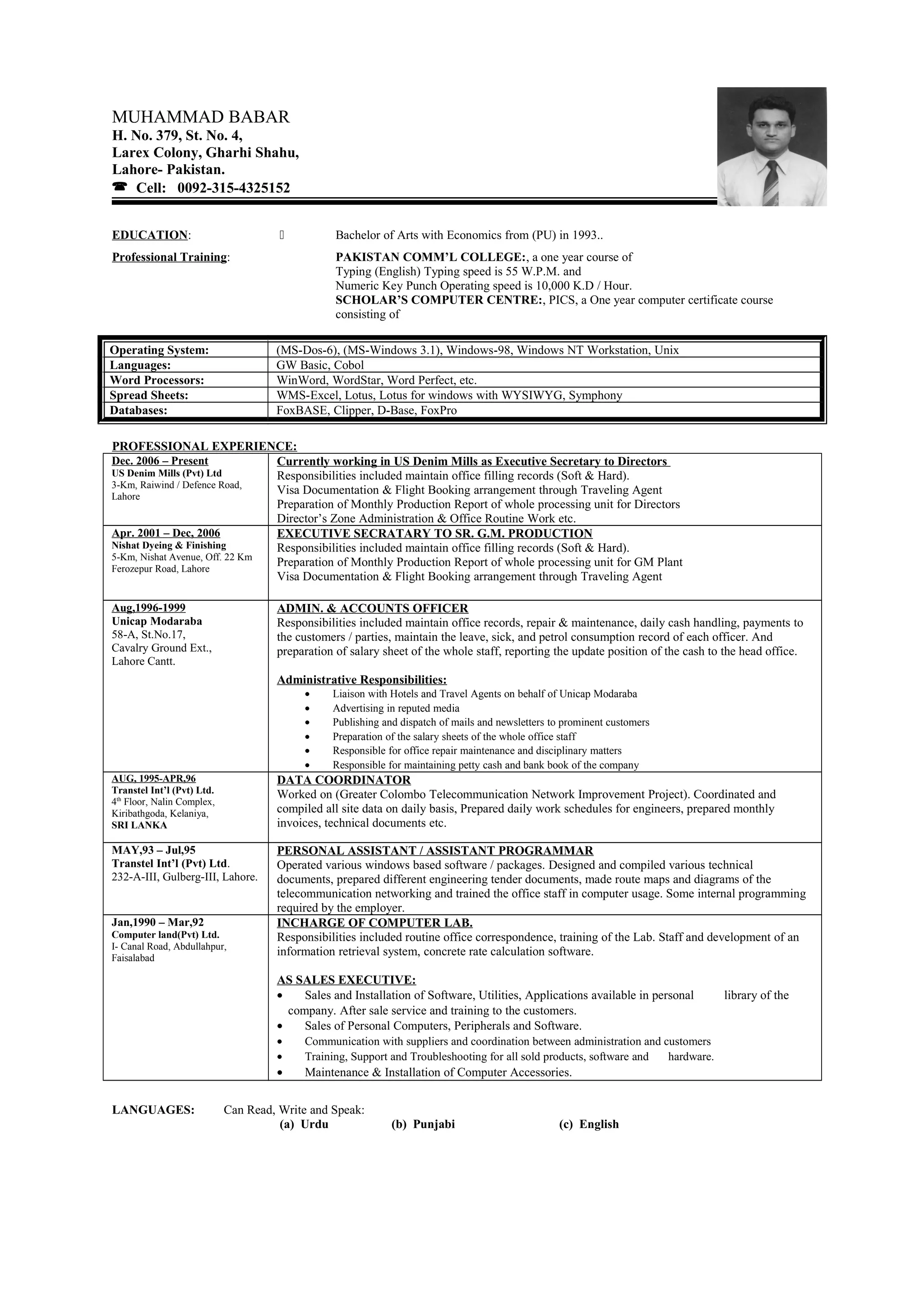 BABAR-CV [Rev-New].DOC