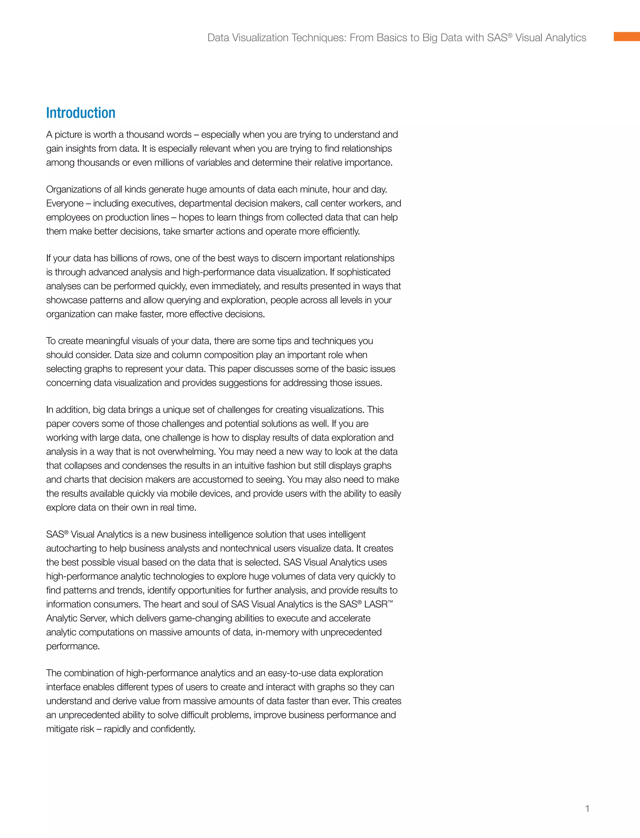 Data Visualization Techniques | PDF