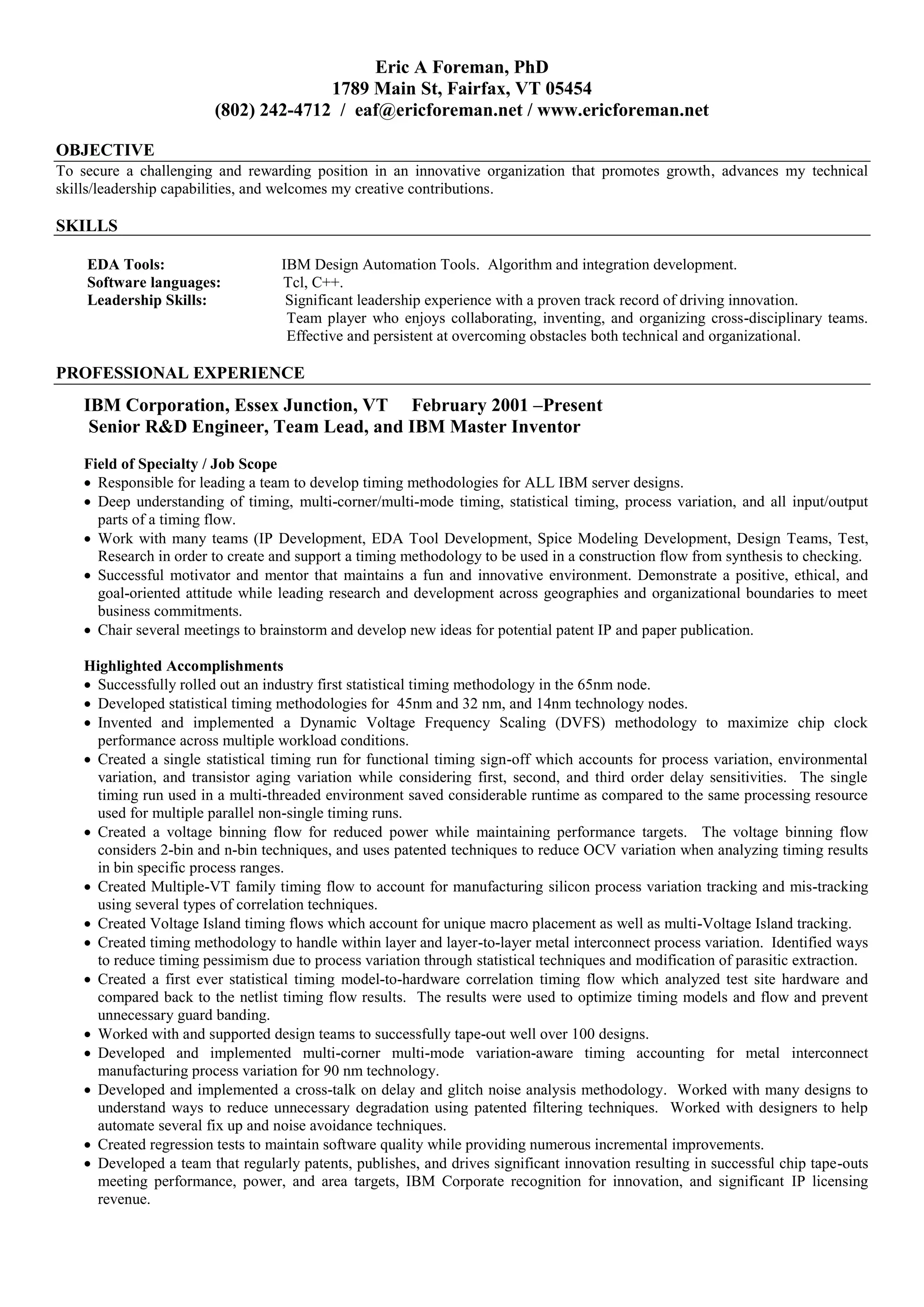 foreman_resume_v2_02132017 | PDF