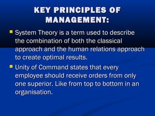 KEY PRINCIPLES OF HUMAN RESOURCE MANAGEMENT | PPT
