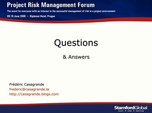 Managing Risk Attitude | PPTX