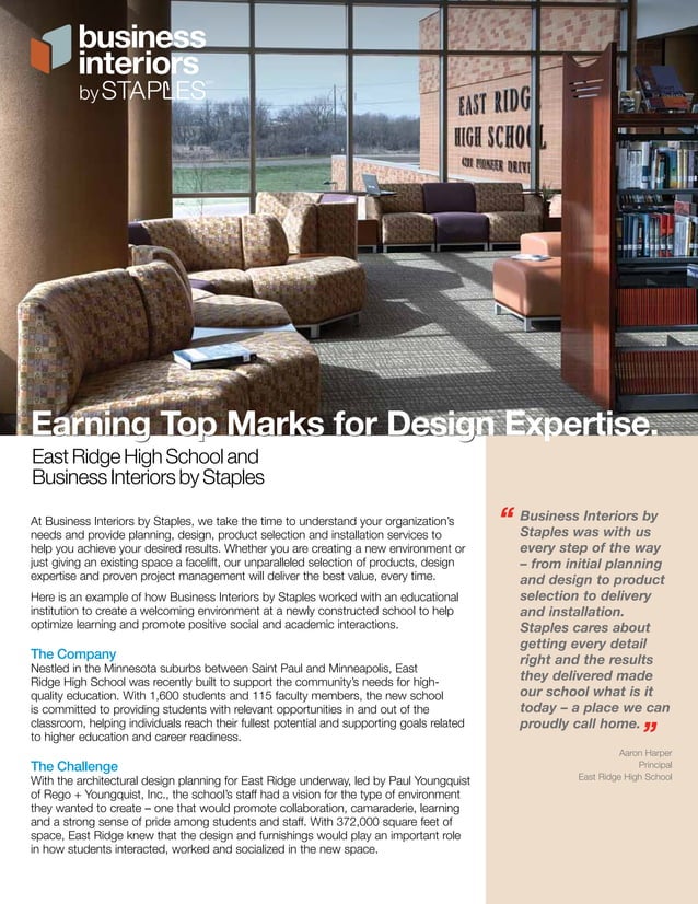 east-ridge-high-school-case-study | PDF | Interior Decorating | Home ...