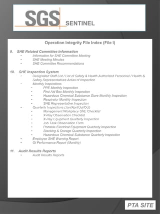 Safety File Index | PPTX