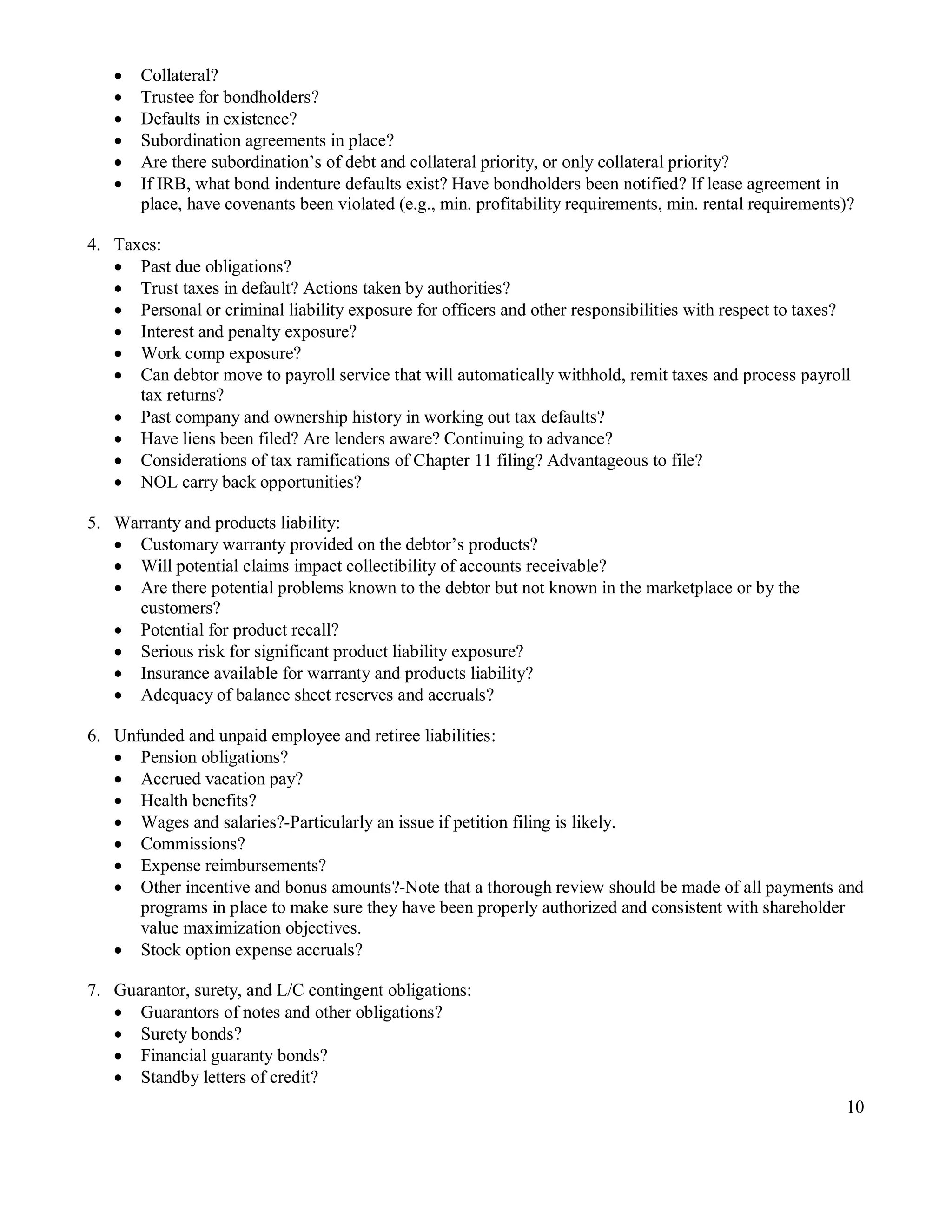 TRIAGE CHECKLIST | PDF