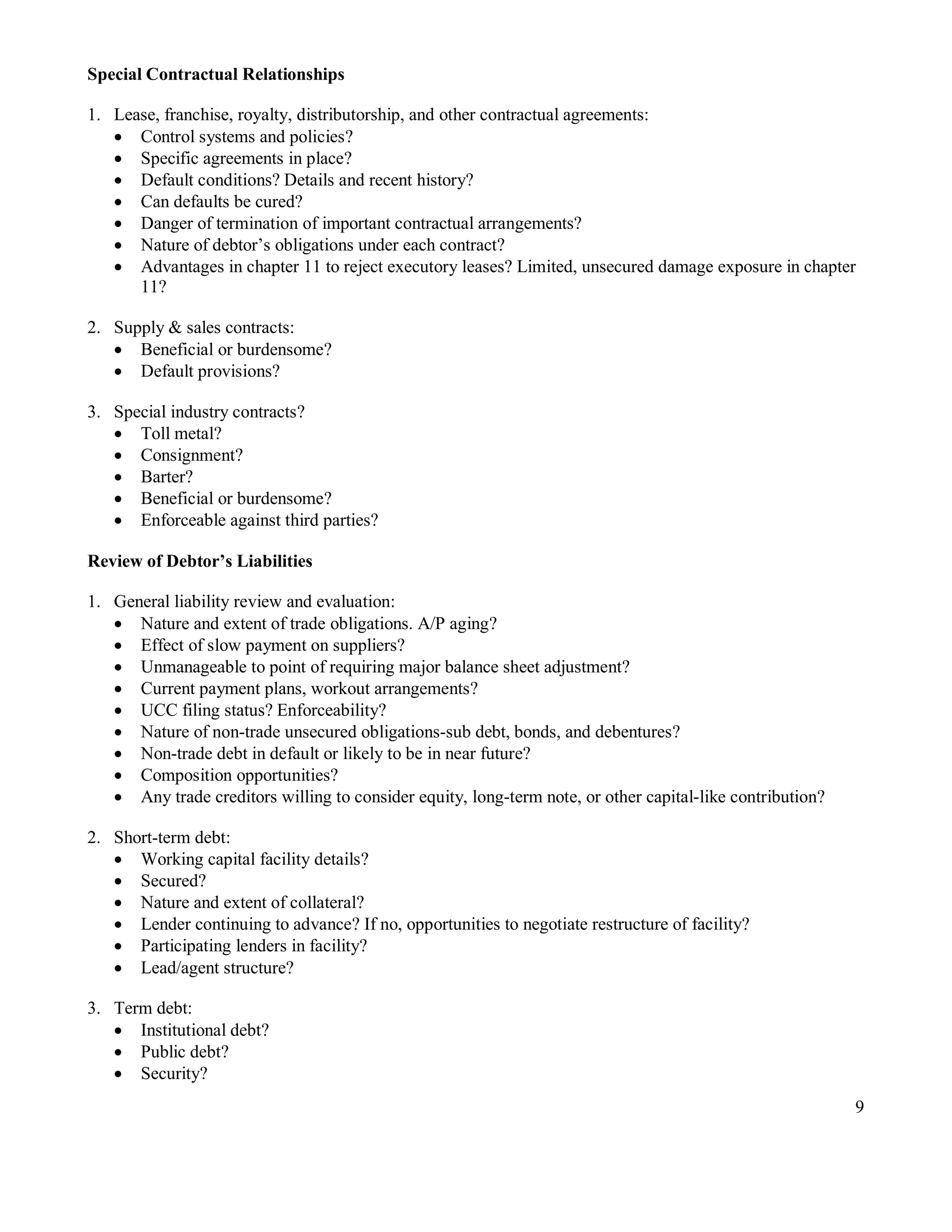 TRIAGE CHECKLIST | PDF