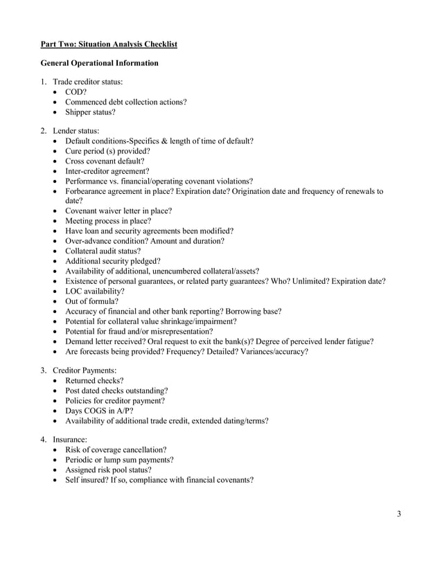 TRIAGE CHECKLIST | PDF