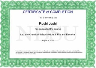 Laboratory_Safety_Module_3_Certificate | PPT