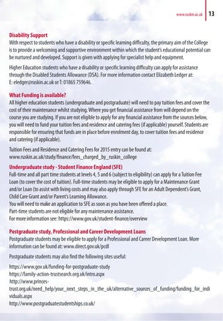 Ruskin_College_Prospectus_2015_16__online_ | PDF | Professional School | Postgraduate Education