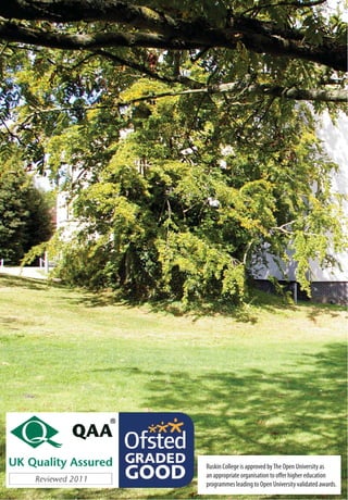 Ruskin_College_Prospectus_2015_16__online_ | PDF | Professional School | Postgraduate Education