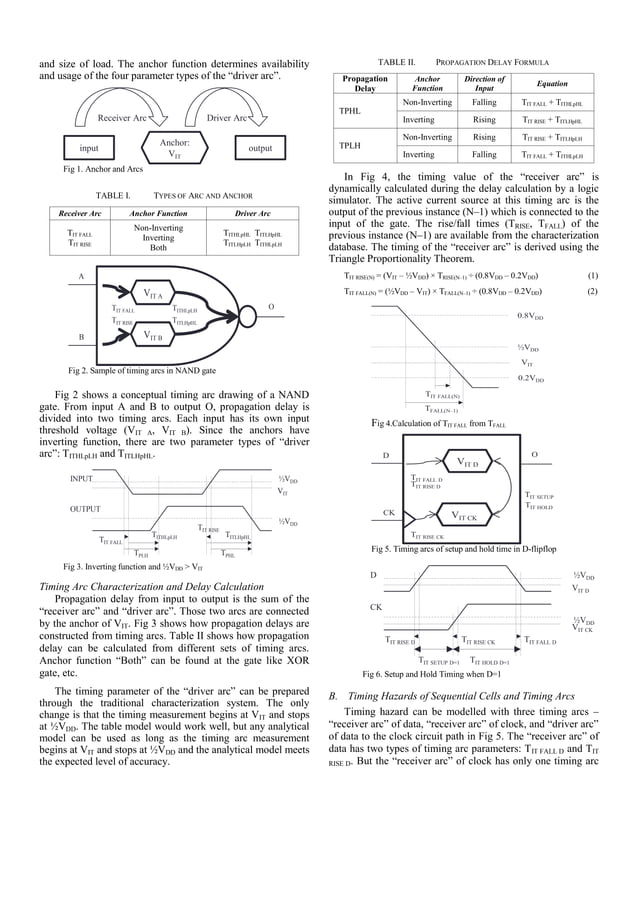 Segmented Timing Arc Gate Delay Modelling Method With Timing Anchor Pvt