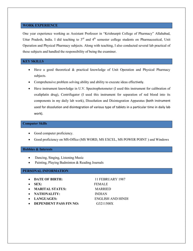 Resume_Shipra Srivastava (2) | PDF