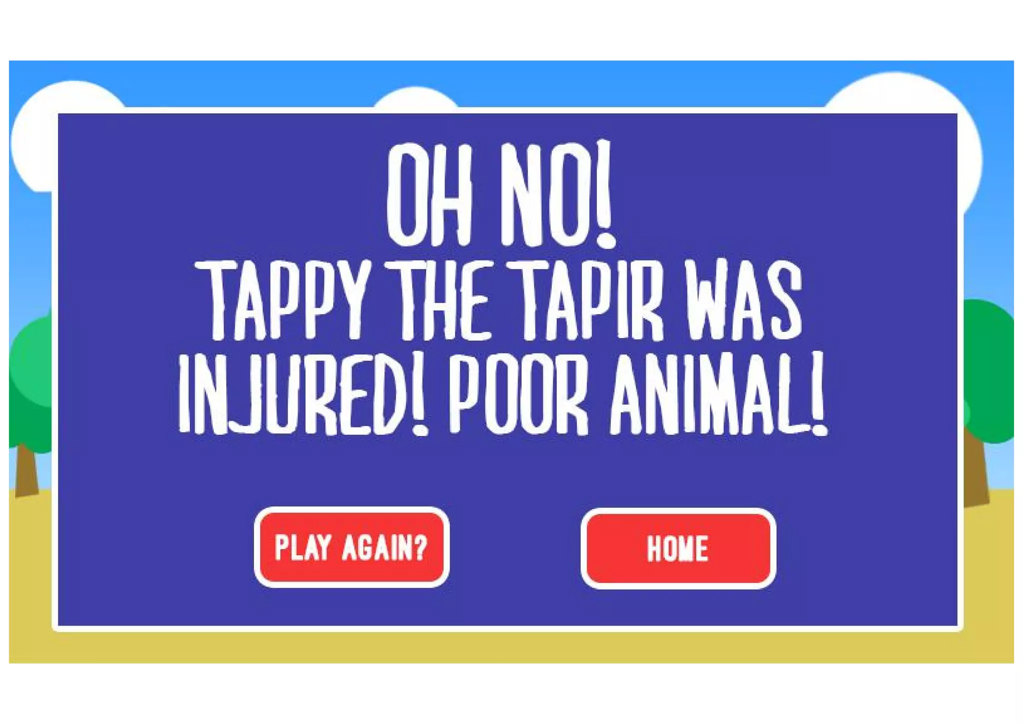 Tappy the Tapir game app | PDF