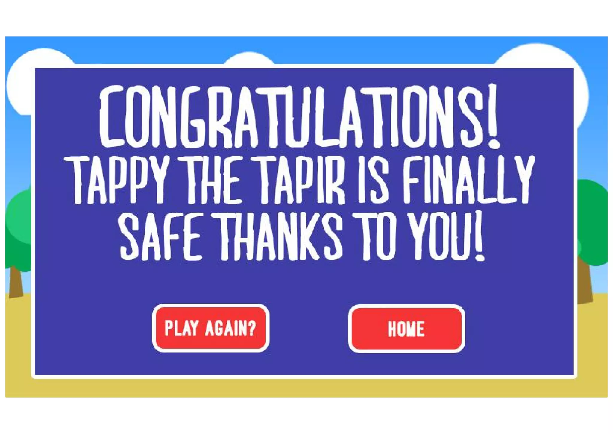 Tappy the Tapir game app | PDF