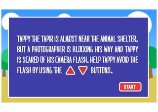 Tappy the Tapir game app | PDF