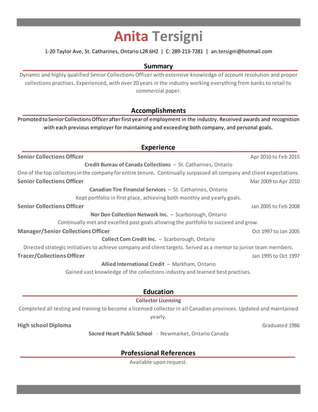 Anita Resume | PDF