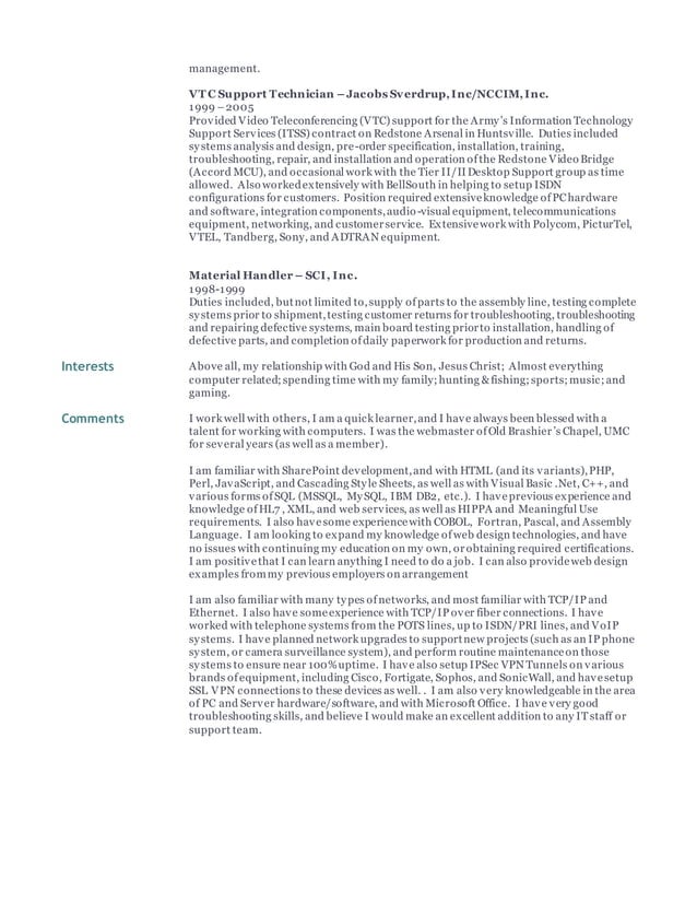 Steven Terry Julian | DOCX | IT and Internet Support | Internet