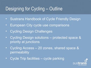 Designing for Cycling RTPI 15.6.16 Tim Pheby | PPT