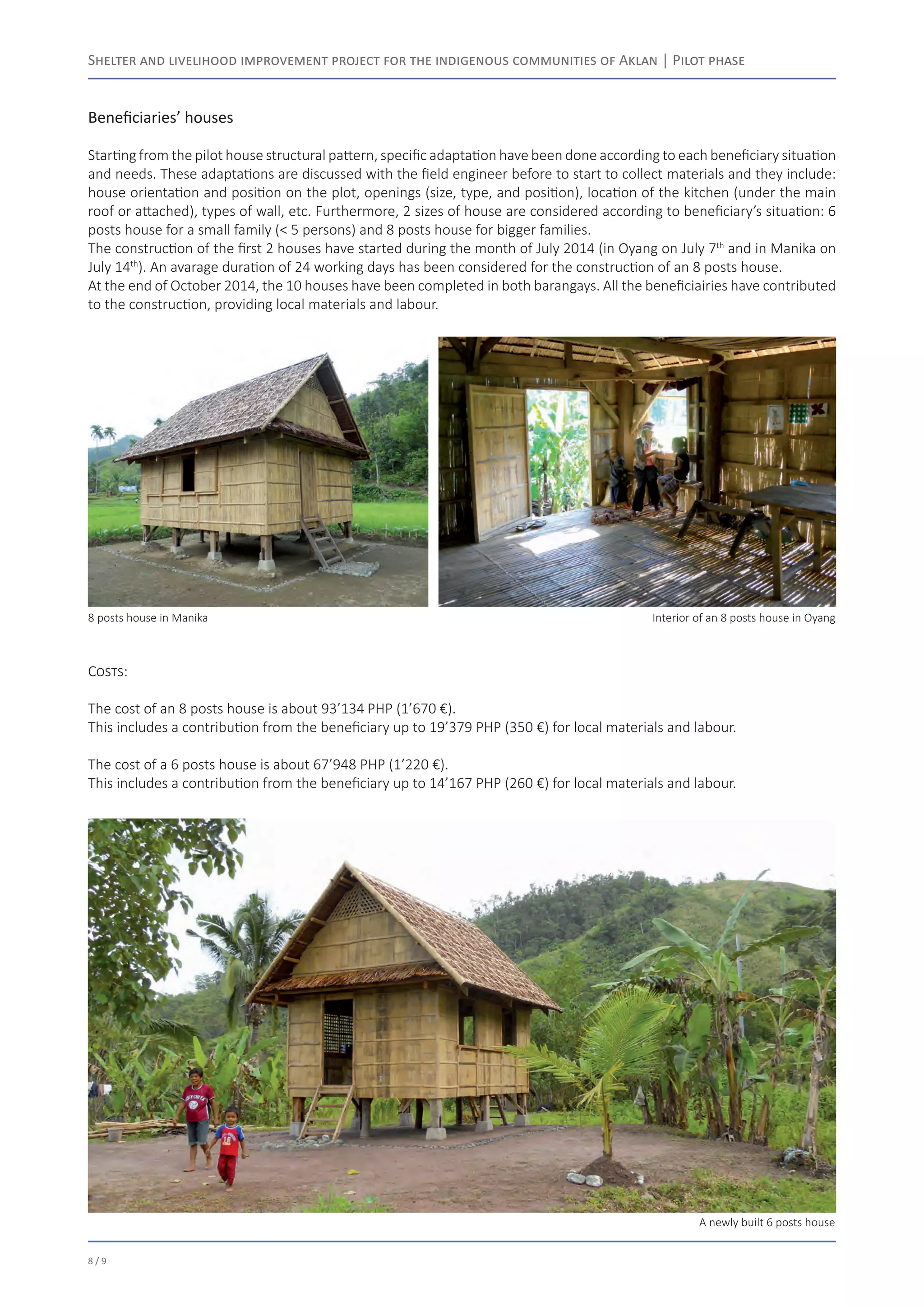 CRAterre_Philippines shelter project summery_2014 | PDF