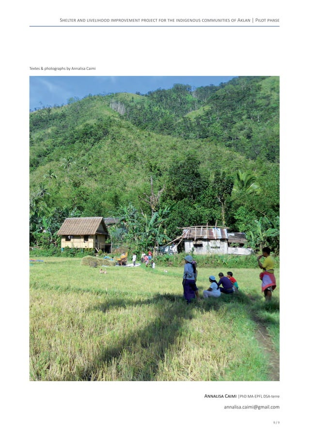 CRAterre_Philippines shelter project summery_2014 | PDF