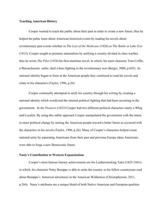 James Fenimore Cooper | DOC