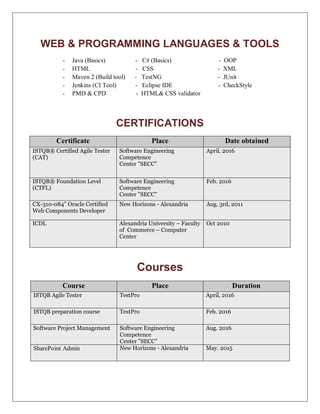 Rana Abdelsalam CV | PDF