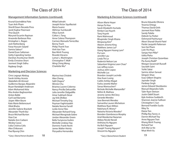 Convocation Booklet Sp 14 | PPT