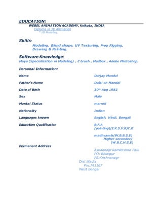 Durjay_RESUME | DOCX