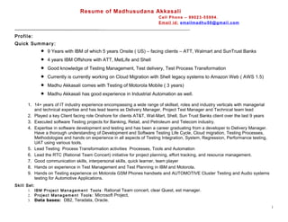 Resume_Madhu Akkasali | PPT
