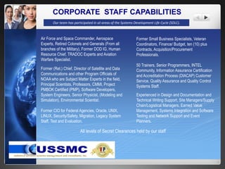 USSMC CORPORATE PRESENTATION | PPSX | Defense Industry | Industries