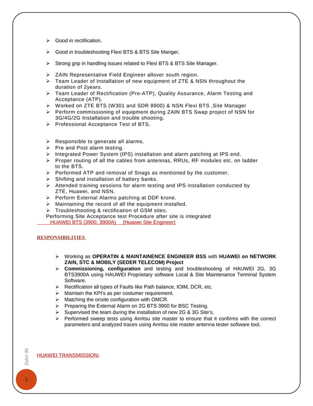 CV Shabbir 1 | PDF