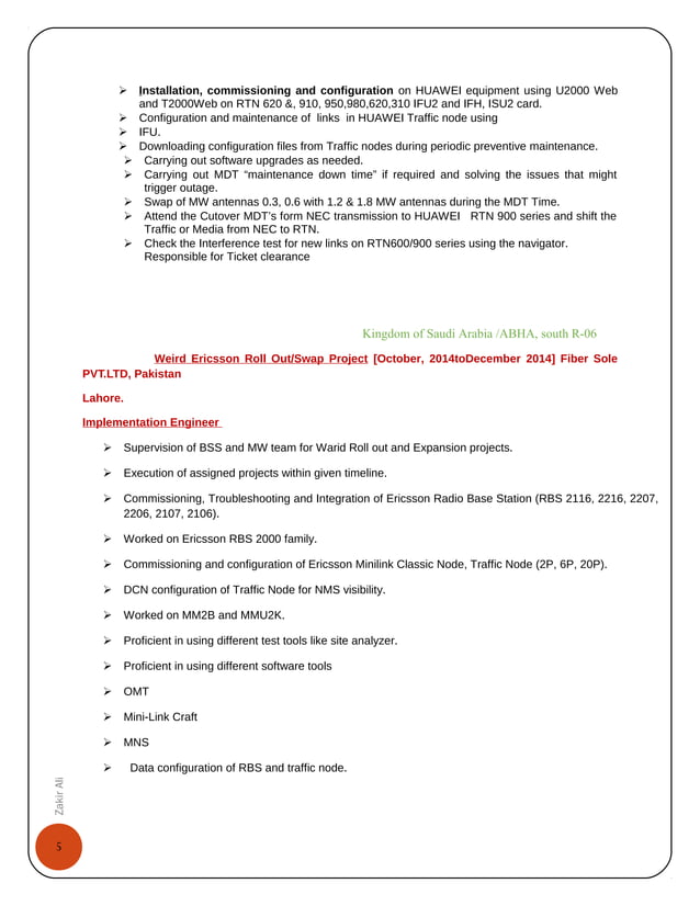CV Shabbir 1 | PDF