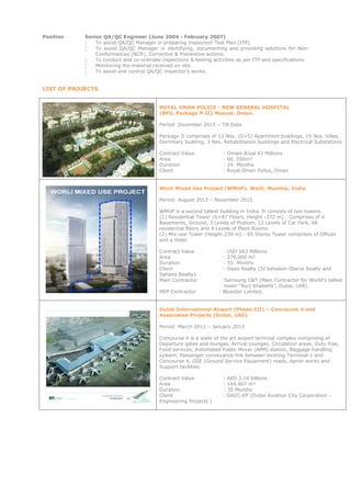 Ravindra_Planning Manager_CV_2016_Latest | PDF | Air Travel | Travel Type