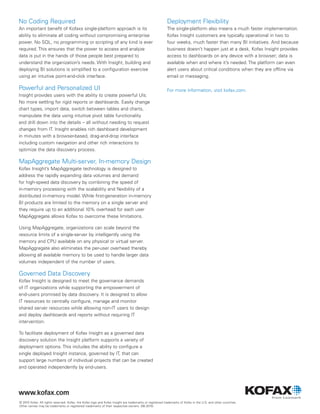 ds-kofax-insight-en | PDF | Computer Software and Applications | Computing