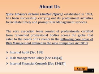 Spire Brief - Risk Consulting | PPT