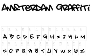 43 font graffiti free download | PPT