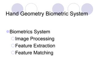 Hand _geometry _information _hiding .ppt
