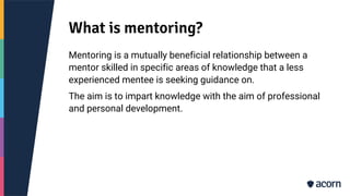 Mentoring: Why It Matters | PDF
