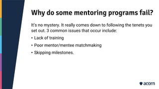 Mentoring: Why It Matters | PPT