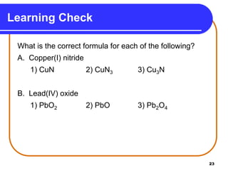 4 3 naming_and_writing_ionic_formulas | PPT