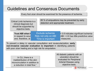 Diagnostic guidelines for peripheral arterial disease | PDF