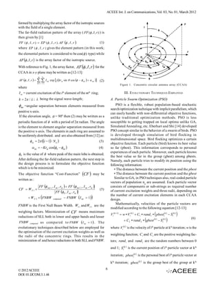 Particle Swarm Optimization with Constriction Factor and Inertia Weight Approach Based Synthesis ...